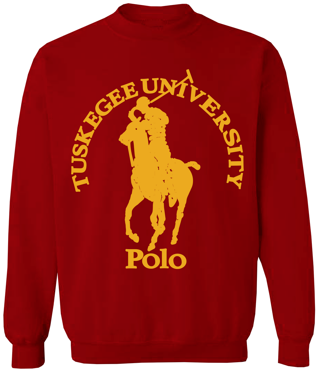 HBCU Polo Crewneck Sweatshirt - Tuskegee – Black College Union