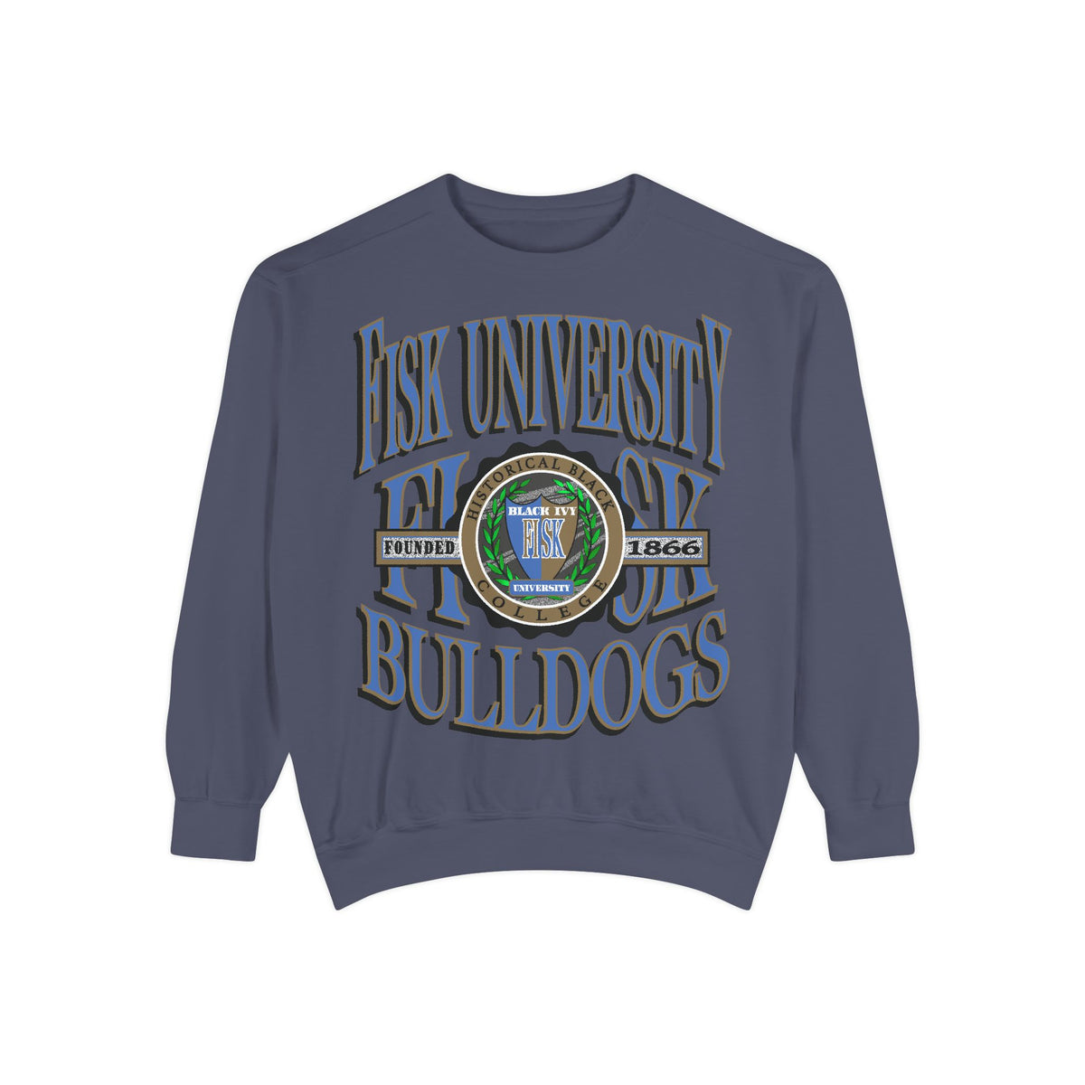 Fisk Retro Crest Sweatshirt [FISK] – Black College Union