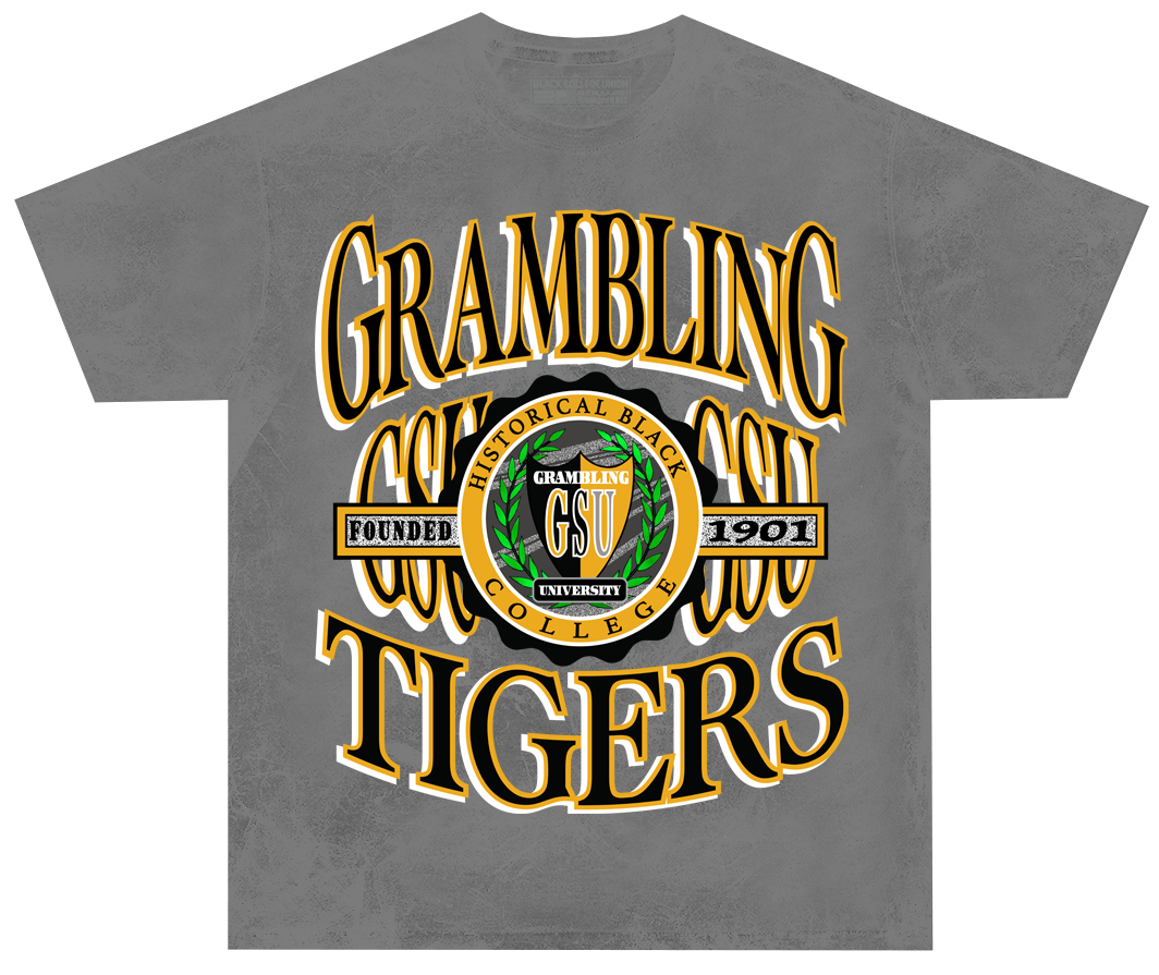 Grambling Retro 90s Crest T-Shirt [GSU] – Black College Union