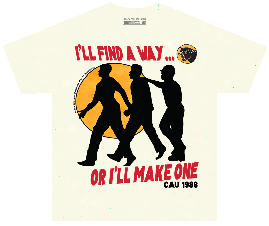 Clark Atlanta '88 Motto Attitude T-Shirt [CAU] – Black College Union