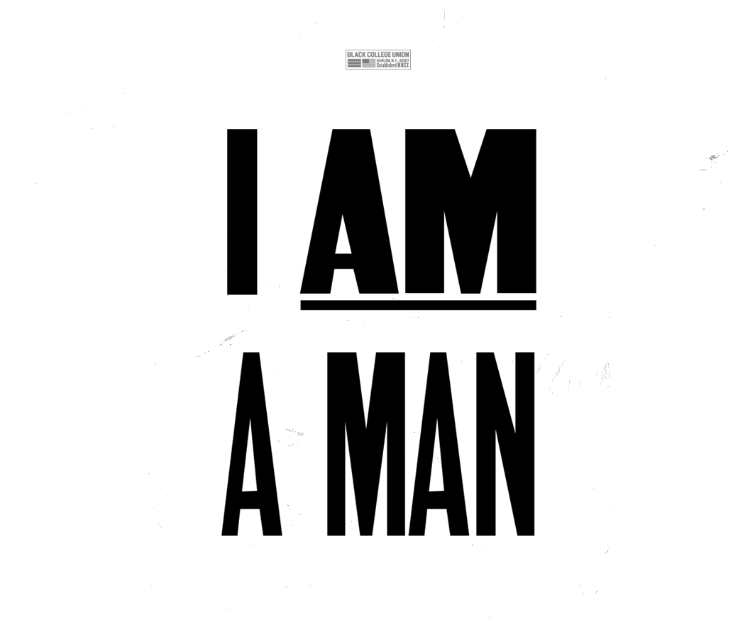 I AM A MAN RETRO T-SHIRT – Black College Union