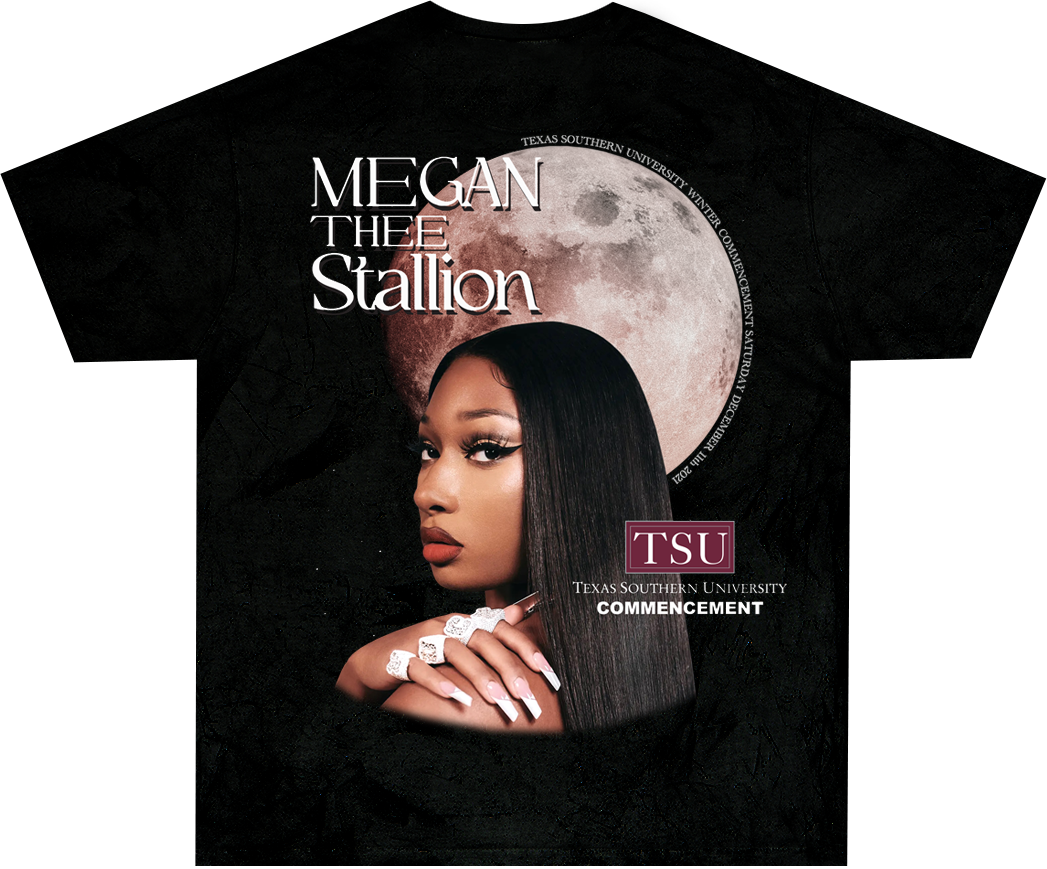 Megan Thee Stallion Homage Tee - Texas Southern [TSU] – Black College Union