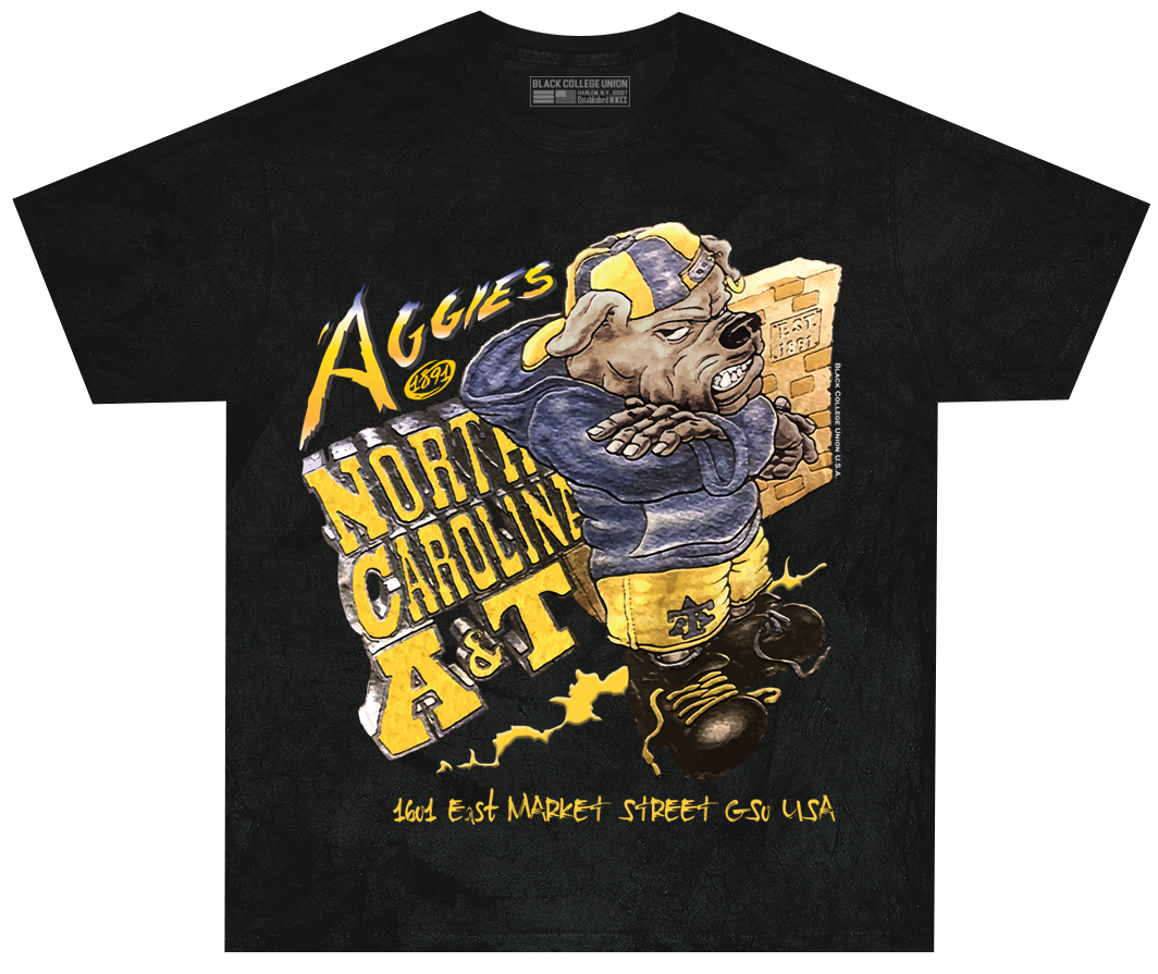North Carolina A&T Attitude T-shirt [NCAT] – Black College Union