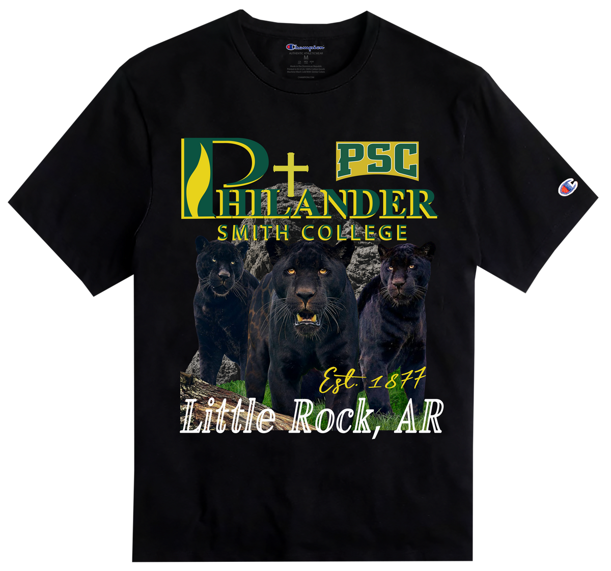 BCU X Champion Original HBCU Americana Rap Tee - Philander Smith [PSC ...