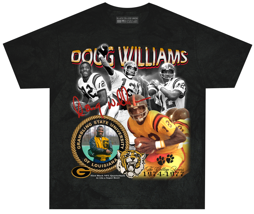 Doug Williams "The College Years" Homage Tee - Grambling State [GSU ...