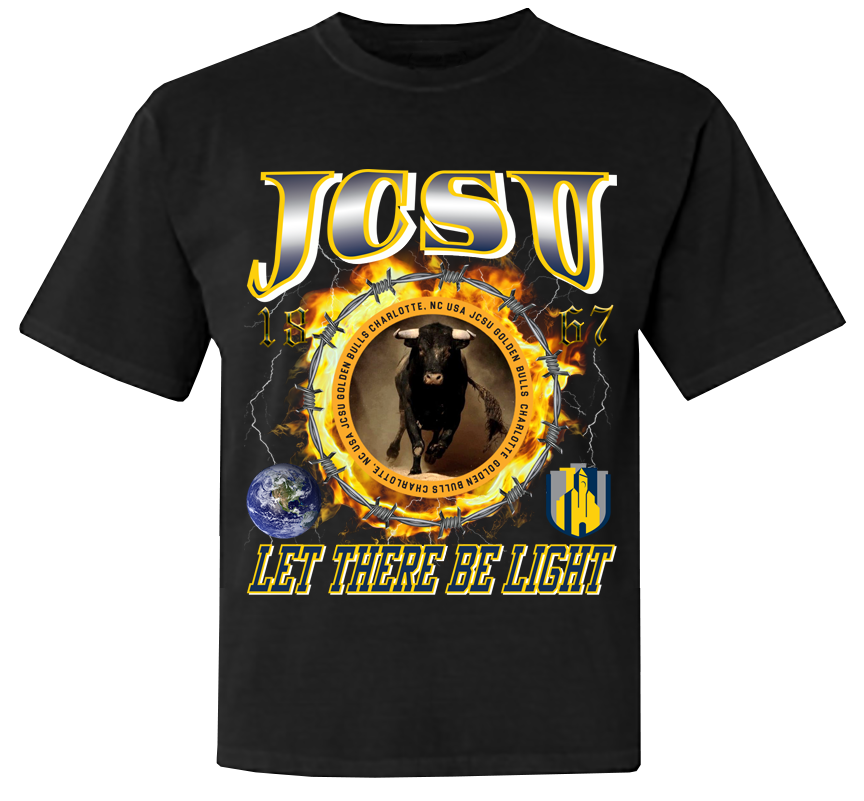 HBCU Ring of Fire T-Shirt - Johnson C. Smith [JCSU] – Black College Union