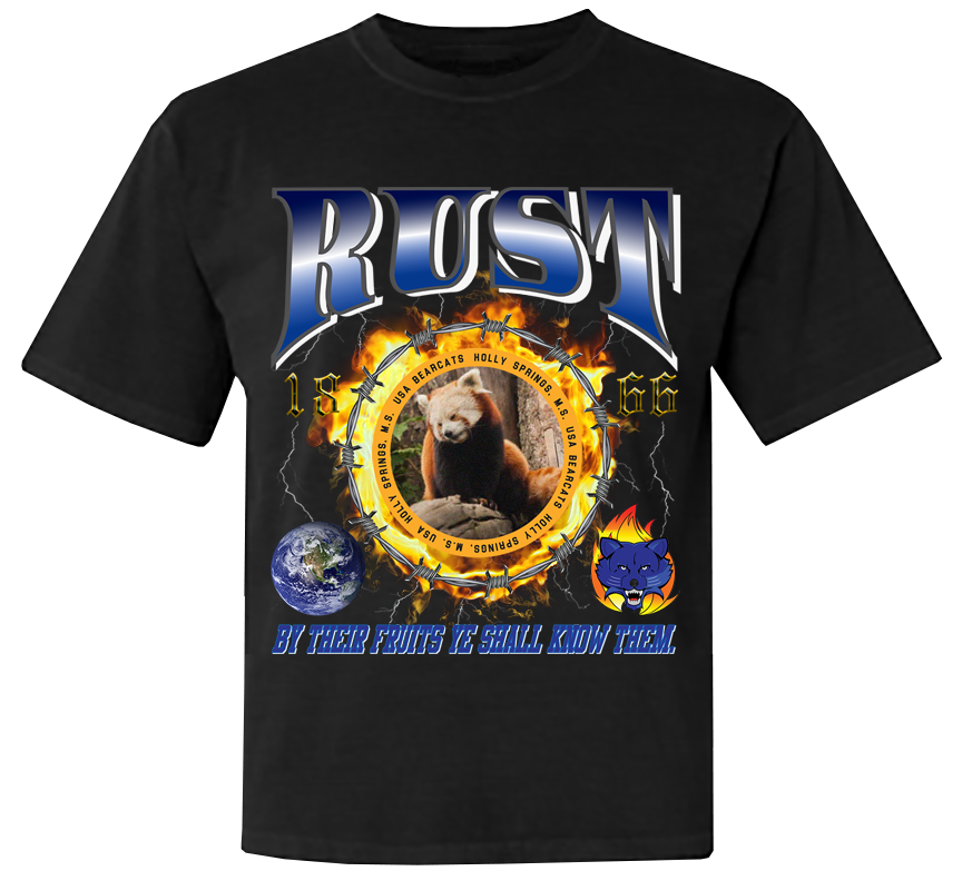 HBCU Ring of Fire T-Shirt - Rust – Black College Union