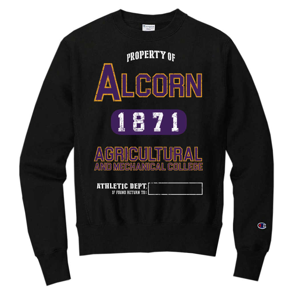 BCU X Champion Sweatshirt - Alcorn State – Black College Union